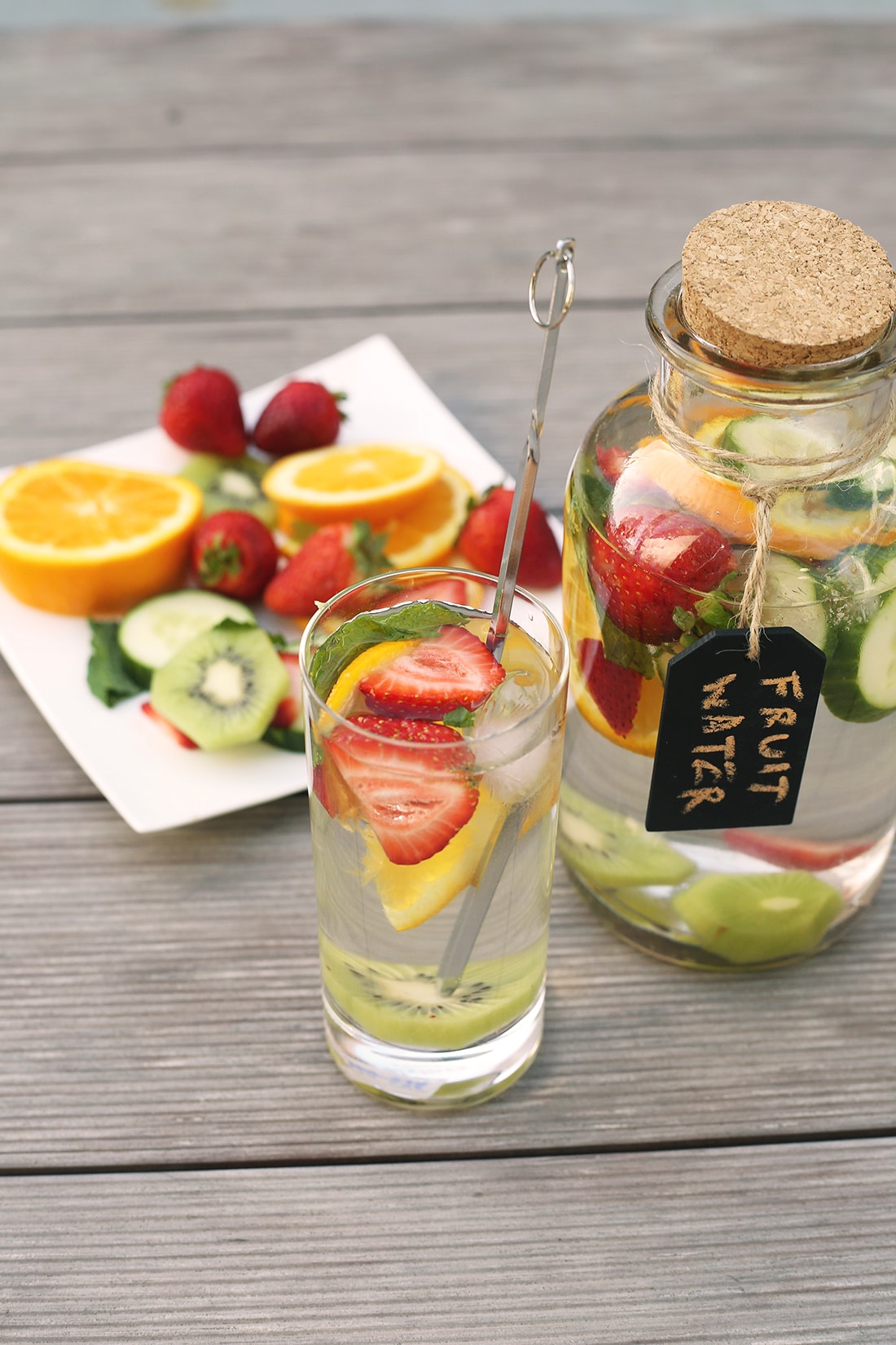 Flavoured Fruit Water – Crazy Vegan Kitchen