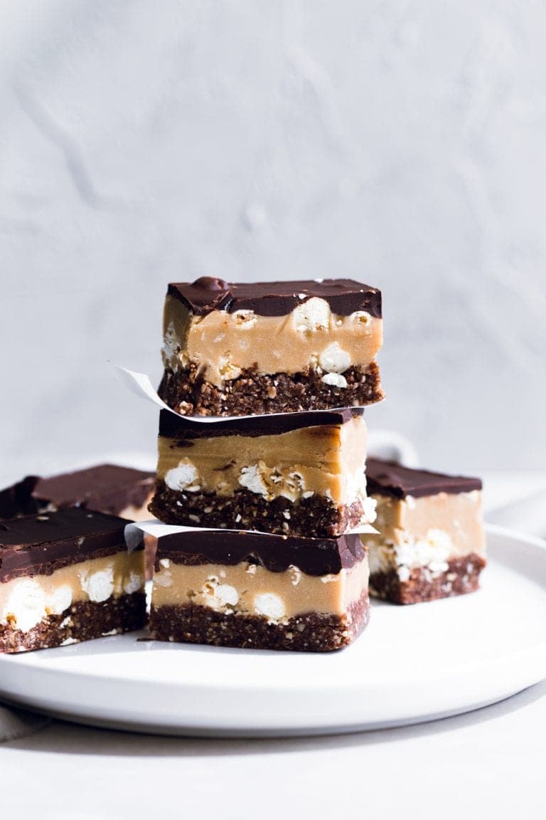 Vegan Caramel Popcorn Bars – Crazy Vegan Kitchen