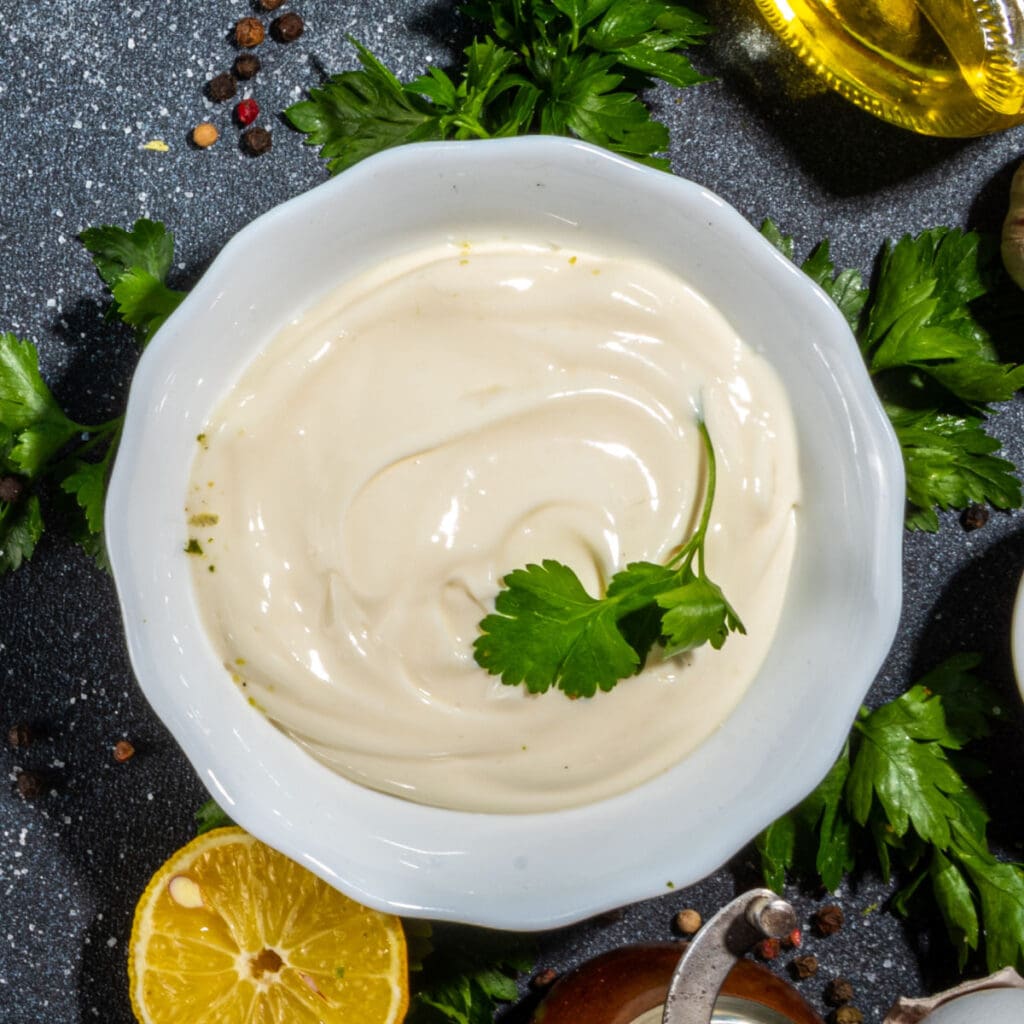 Vegan Mayo Recipe (Ready In 2 Minutes!)