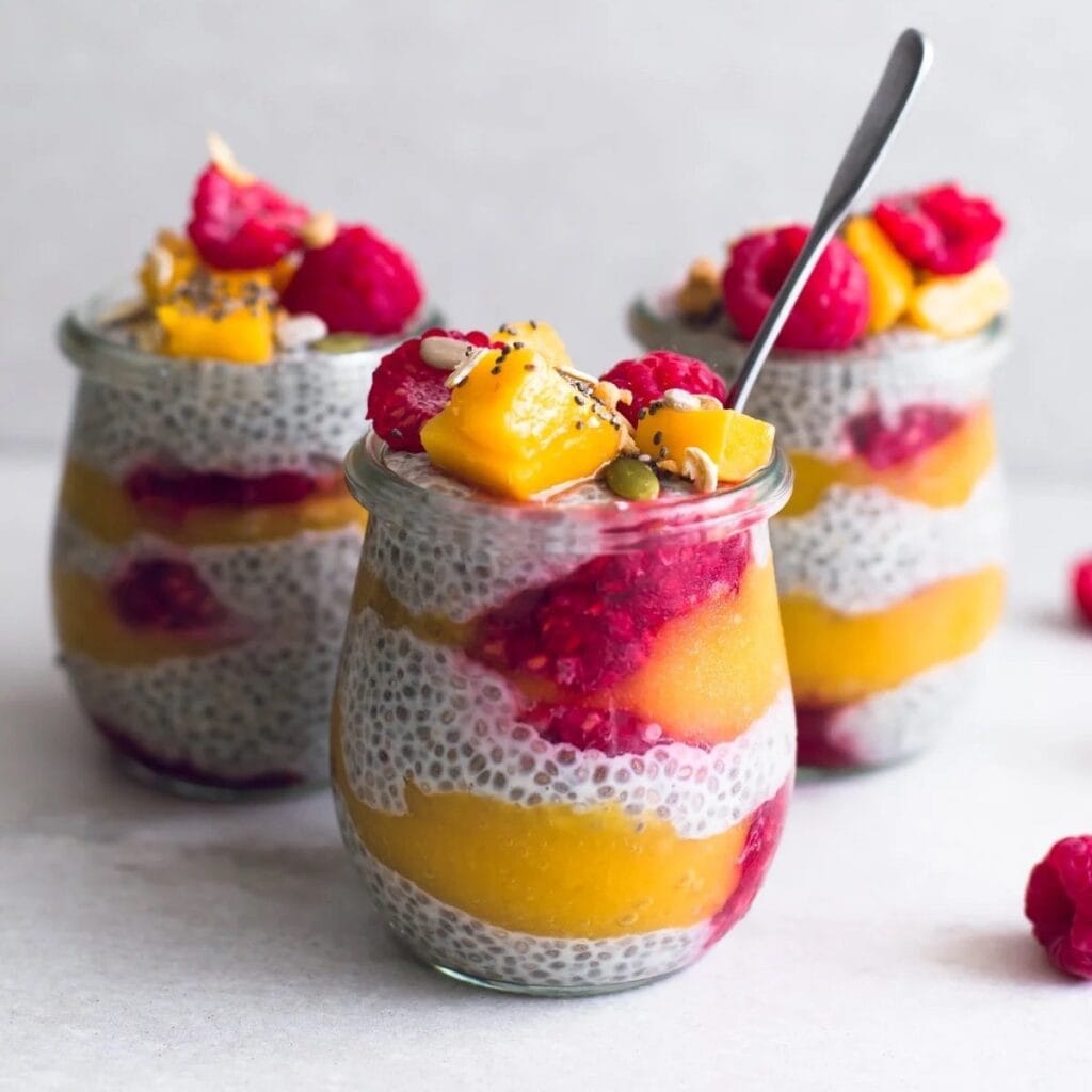 Mango Chia Pudding – Crazy Vegan Kitchen