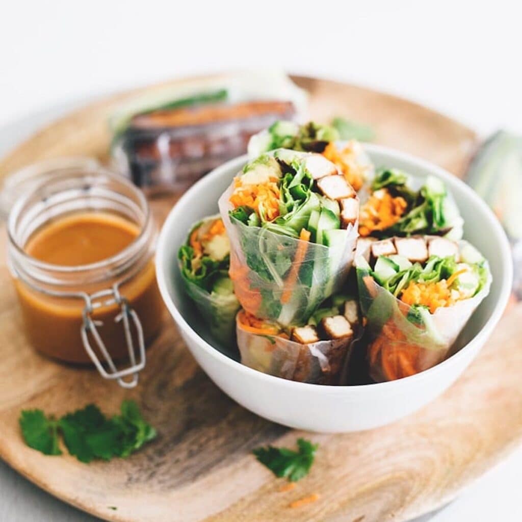 Rice Paper Rolls – Crazy Vegan Kitchen