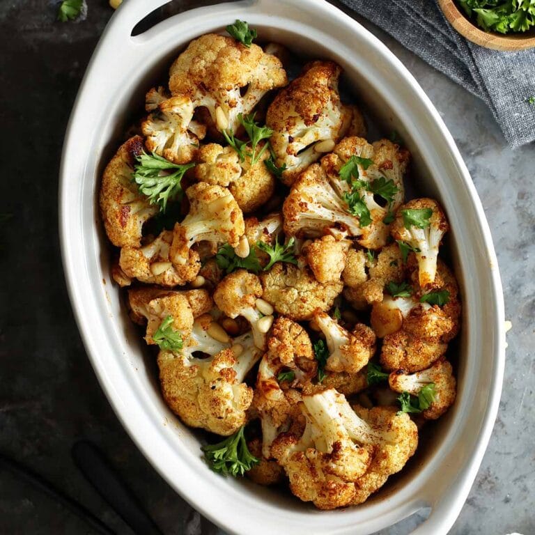 Roasted Cauliflower – Crazy Vegan Kitchen